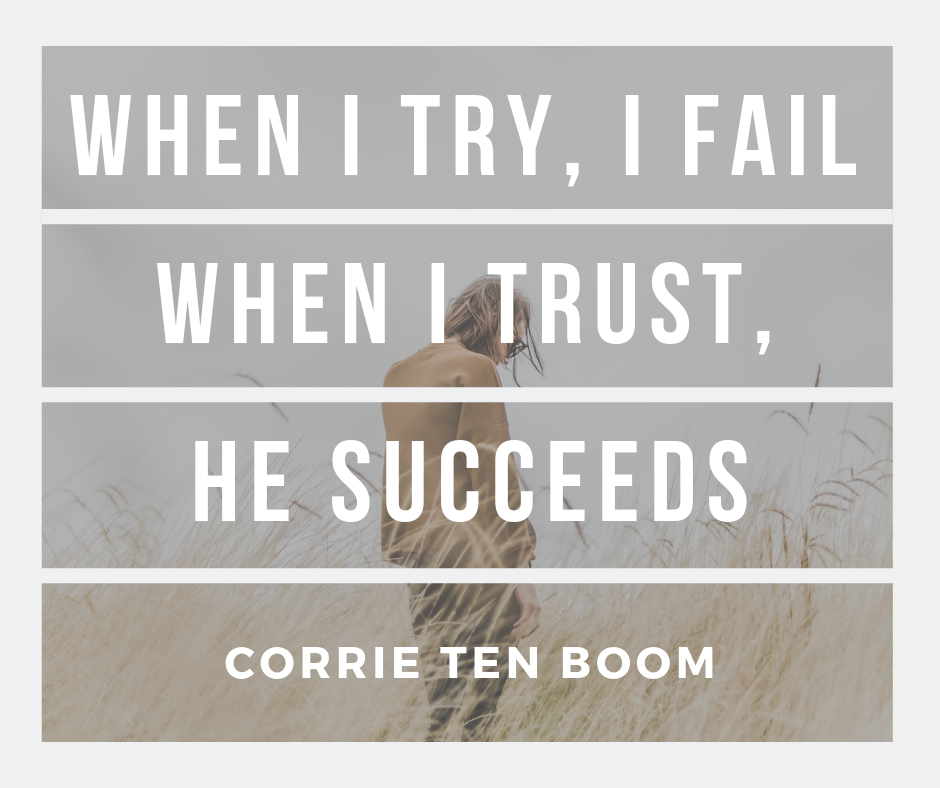 When I Try…I Fail…When I Trust…True Success - Lessons for Life with ...