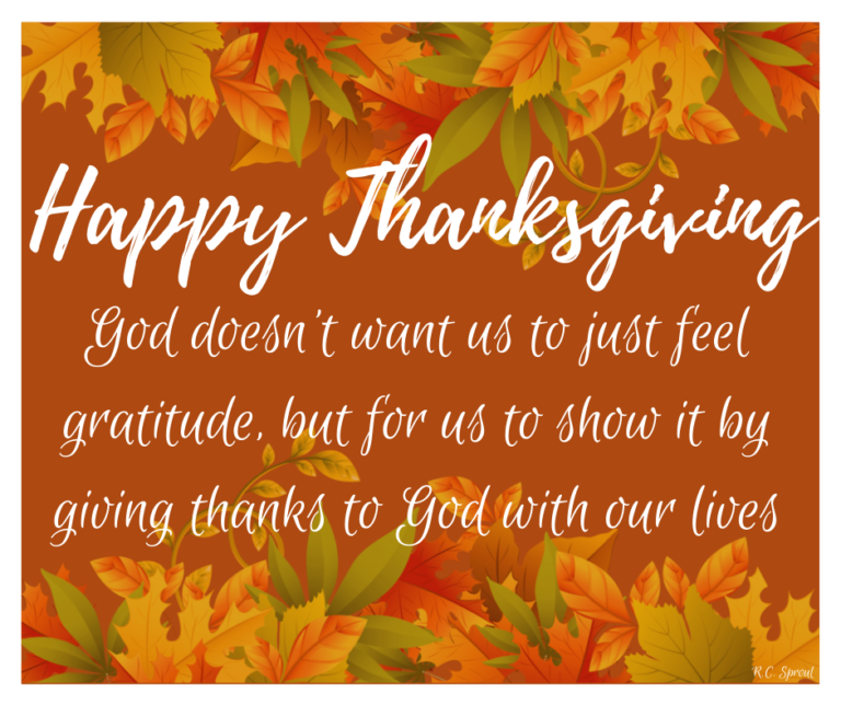 Happy Thanksgiving - Lessons for Life with James Long, Jr.