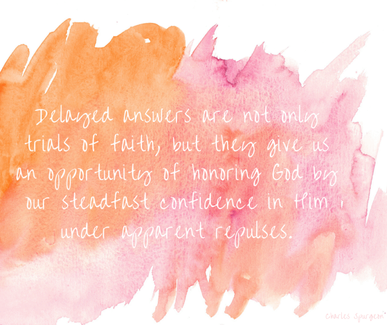 Delayed Answers Are Not... - James Long Jr. | Lessons for Life