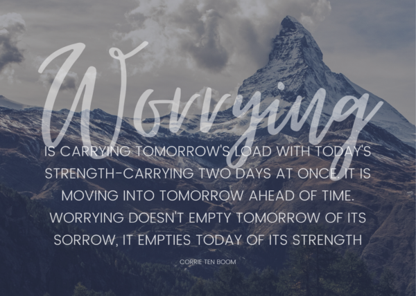 Worrying Is… - Lessons for Life with James Long, Jr.