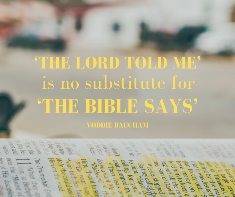 The Lord Told Me… - Lessons for Life with James Long, Jr.